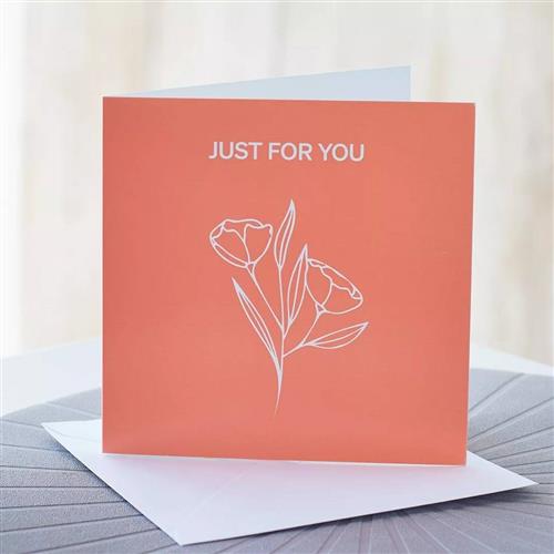 Just For You Card