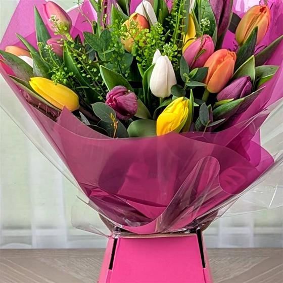 Spring Tulip Gift Box